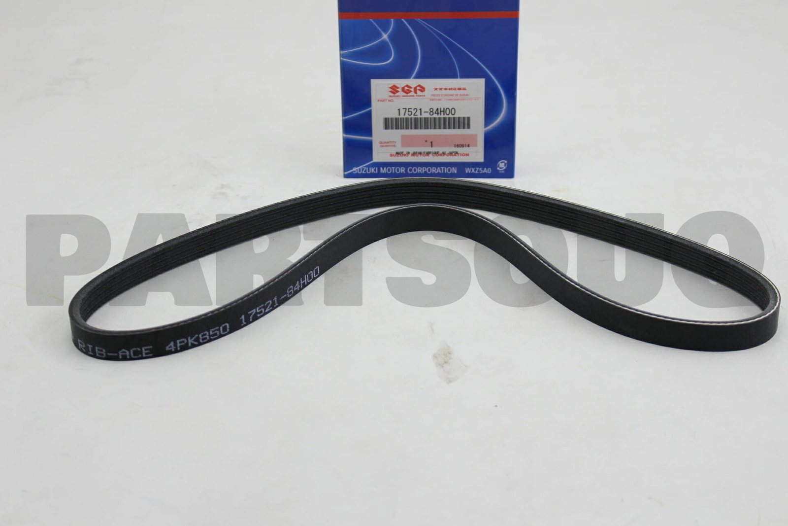 1752184H00 Genuine Suzuki BELT (4PK850) 17521-84H00 | eBay
