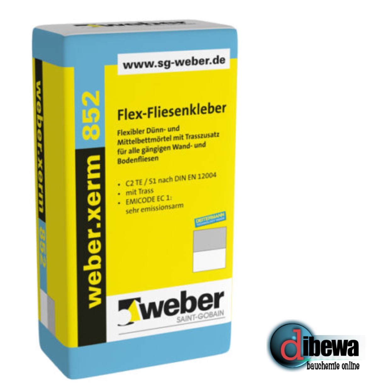 weber.xerm 852 - Flexkleber Fliesenkleber 30 Säcke a 25 kg | eBay.de