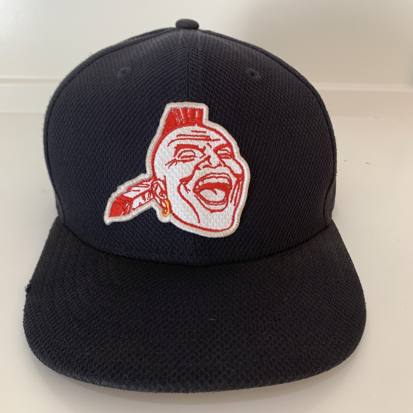 Rare Banned Logo Atlanta Braves New Era 59fifty Chief Noc A Homa 7 1/8 ...