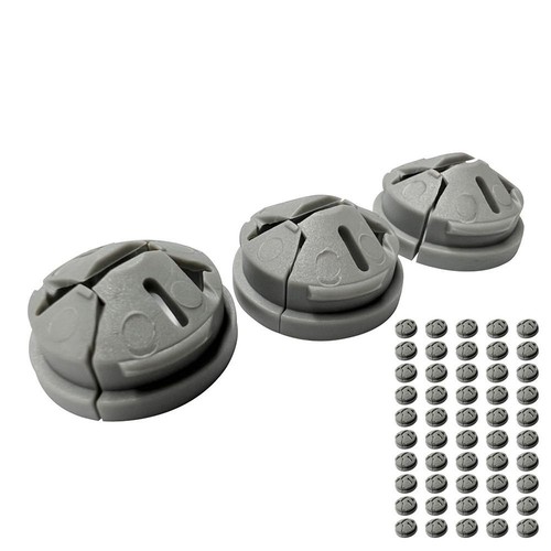 Nylon Push-in Connector 3/8 inch Hole Bushing Connector Junction Box ...