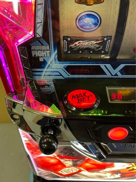 Street Fighter V Enterrise Pachinko Japanese Slot Machine Pachi-slo ...
