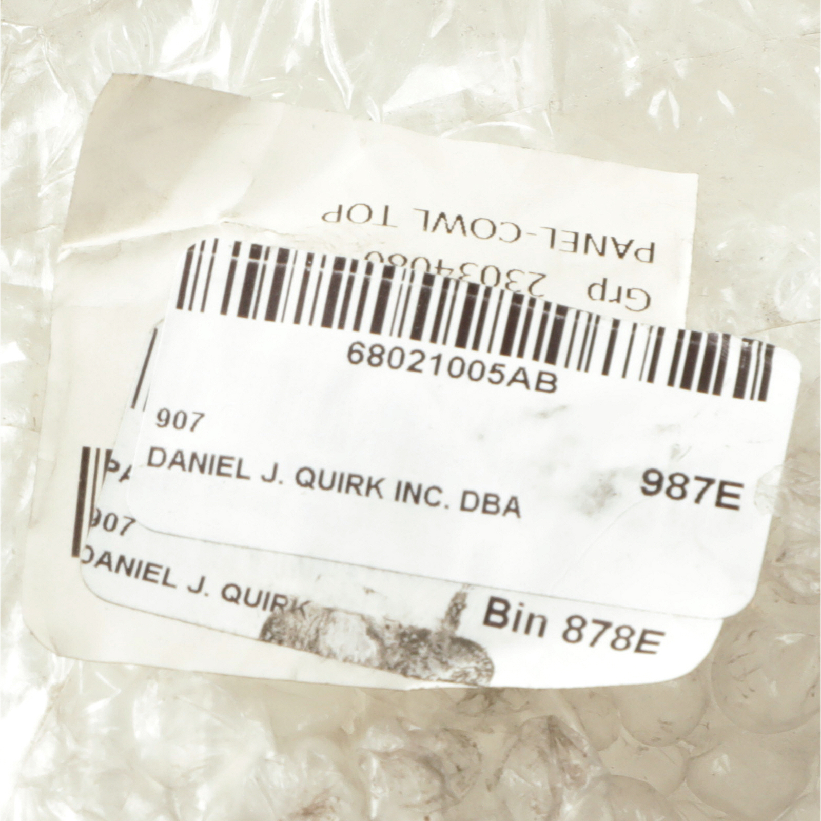 WINDSHIELD WIPER COWL PANEL MOTOR COVER 11-16 DURANGO GRAND CHEROKEE ...