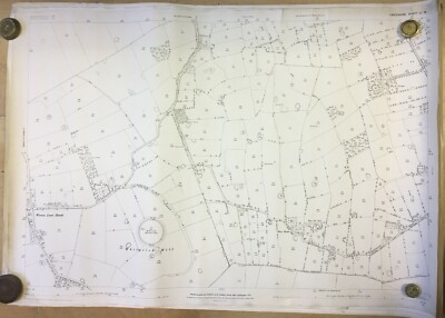 Ordnance Survey 1893 map of Weeton Area, Lancashire : Sheet LI 16 | eBay