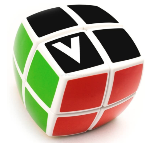 V-Cube 2x2 Skill Twisting Puzzle Cube Toy Multicolor NEW in DAMAGED BOX ...