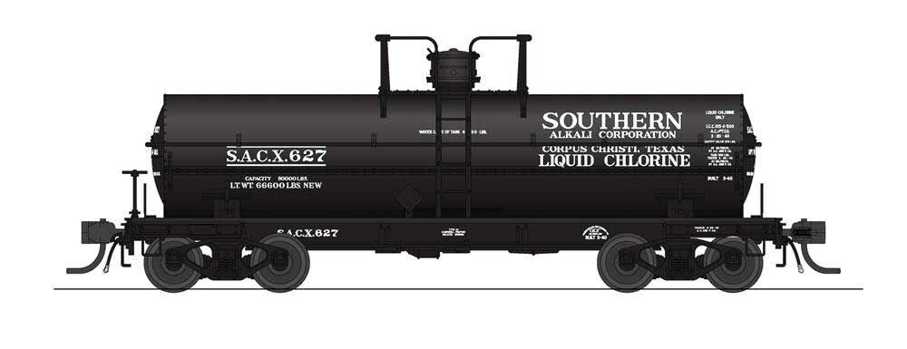 Broadway Limited HO ACF 6K Gallon Tank Car Set Wyandotte #3608 Southern ...