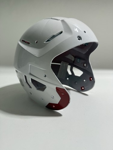 SCHUTT F7 VTD HIGH GLOSS WHITE PROJECT FOOTBALL HELMET SHELL SIZE ADULT ...