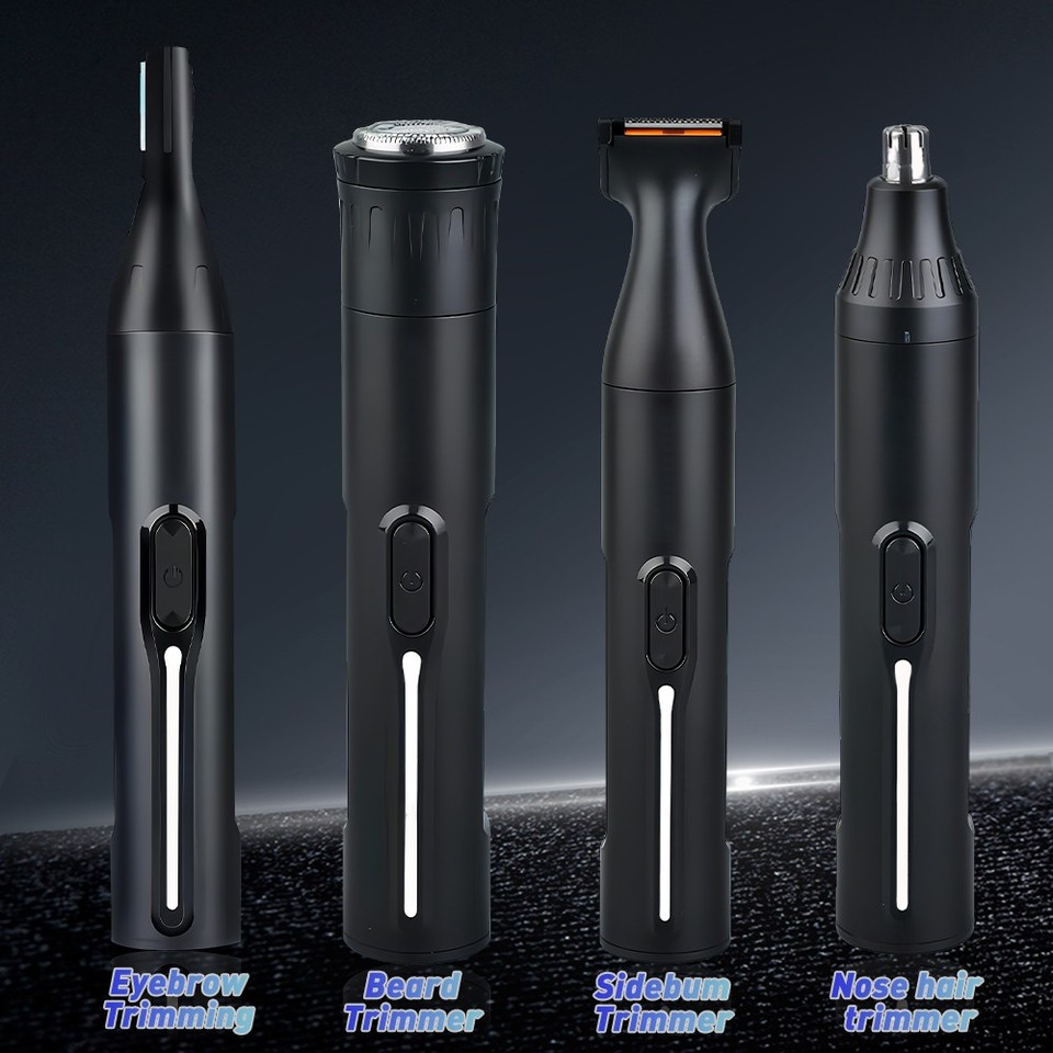 Electric Men Ear Beard Nose Hair Trimmer Eyebrow Mustache Remover ...