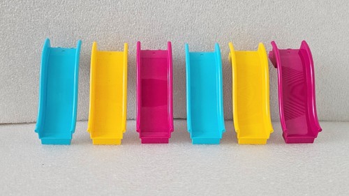Lego DUPLO Slide Lot of 6 Slides Various Colors Yellow Pink and Blue | eBay