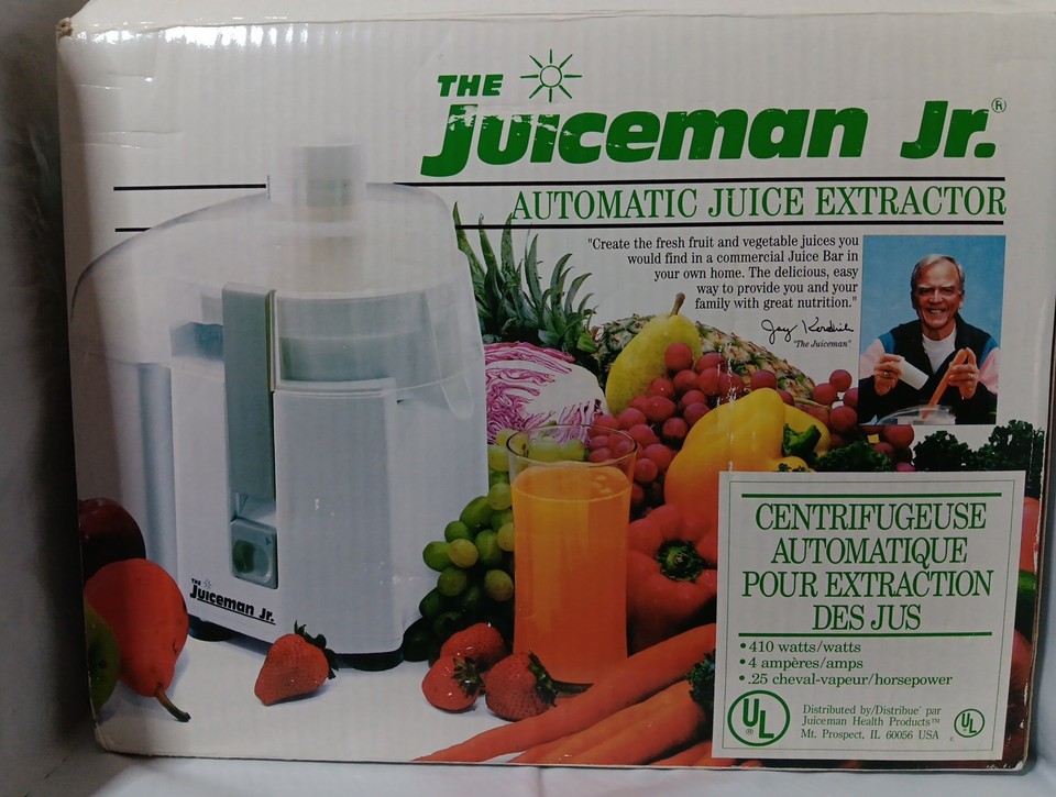 THE JUICEMAN Jr Fruit Vegetable Juicer Automatic Extractor Model JM | eBay