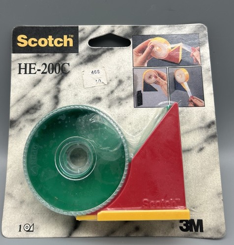 Vintage Scotch Hand Tape Mounting Dispenser HE-200C New Old Stock 1995 ...