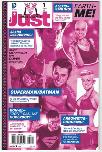 MULTIVERSITY: THE JUST #1 (DC-2014) 1:10 pink variant Earth-16 Justice ...