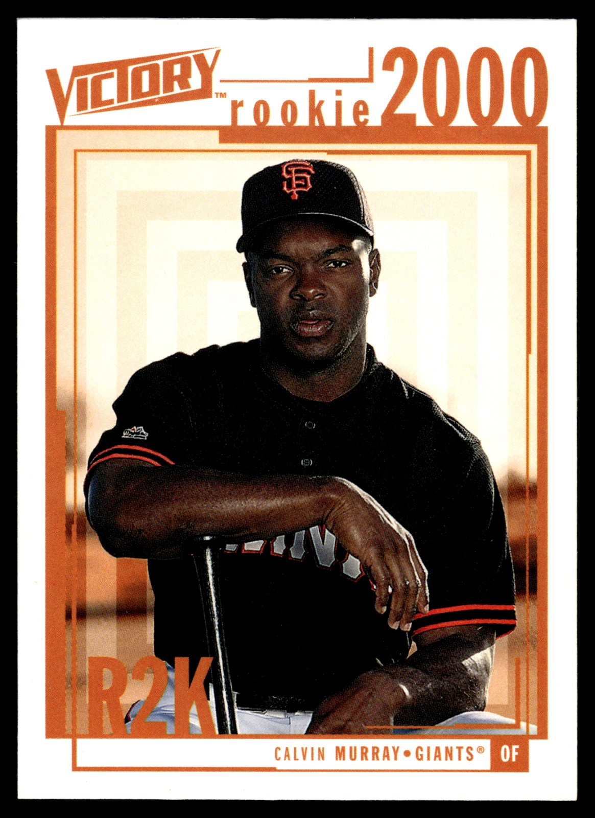 2000 Upper Deck Victory #364 Calvin Murray Rookie San Francisco Giants ...