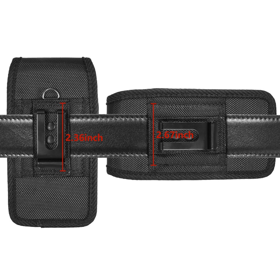 Cell Phone Pouch Case Universal Flip Phone Carrying Case with Belt ...