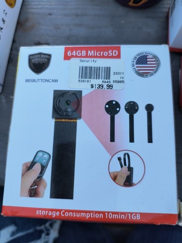 Minigadgets Bush Baby Stealth Hidden Button Camera | eBay
