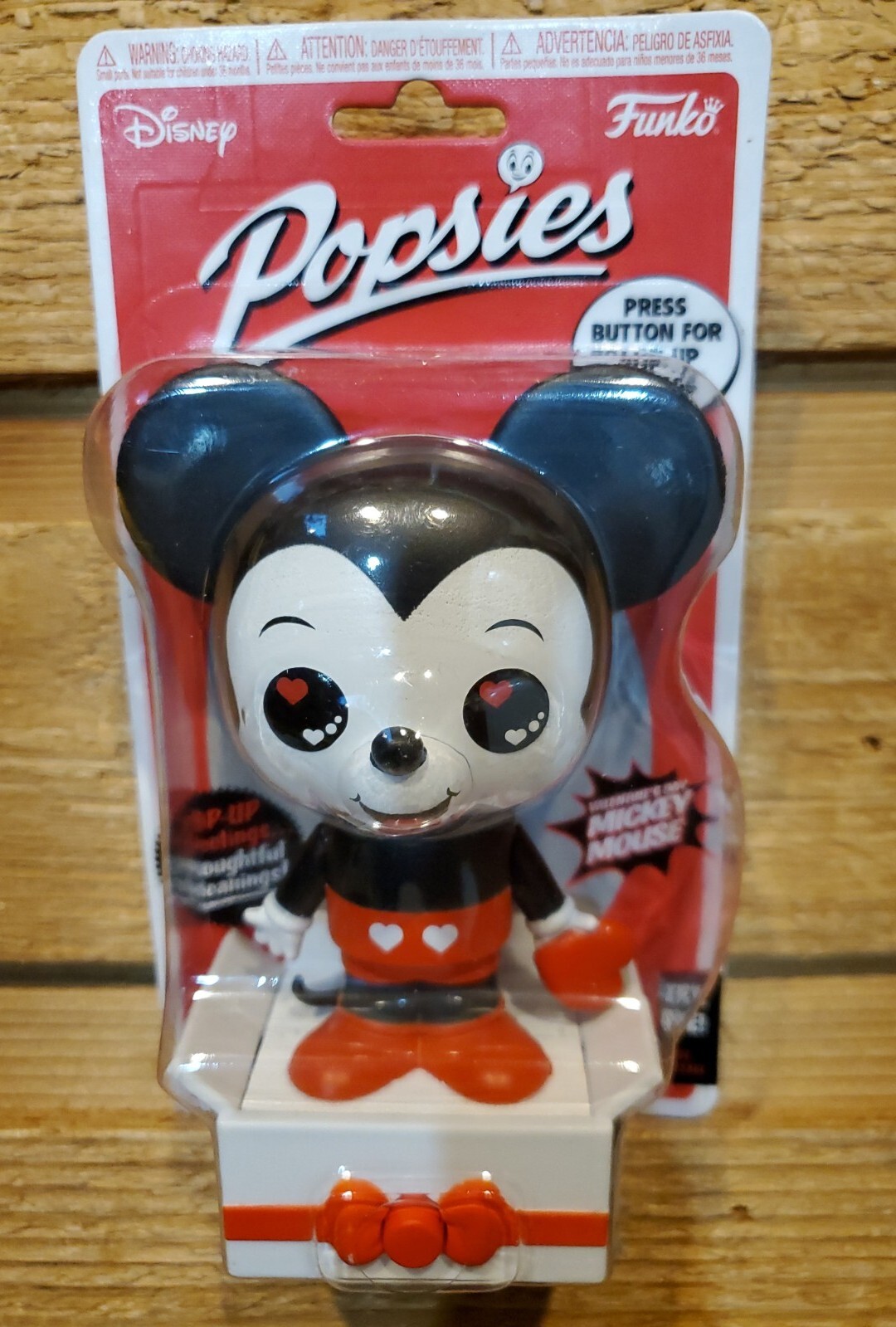 Disney Funko Popsies Valentines Day Mickey Mouse Pop Up Greetings Funko ...