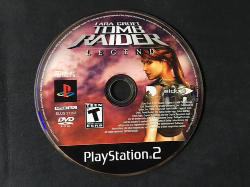 Lara Croft: Tomb Raider -- Legend (Sony PlayStation 2, 2006) PS2 DISC ...