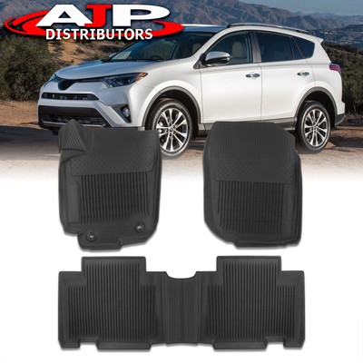 All-Season Protect Floor Mats Liners Front+Rear For 2013-2018 Toyota ...