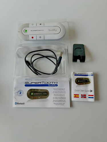 Supertooth Buddy Handsfree Bluetooth Car Speakerphone - Tracked 24* | eBay UK