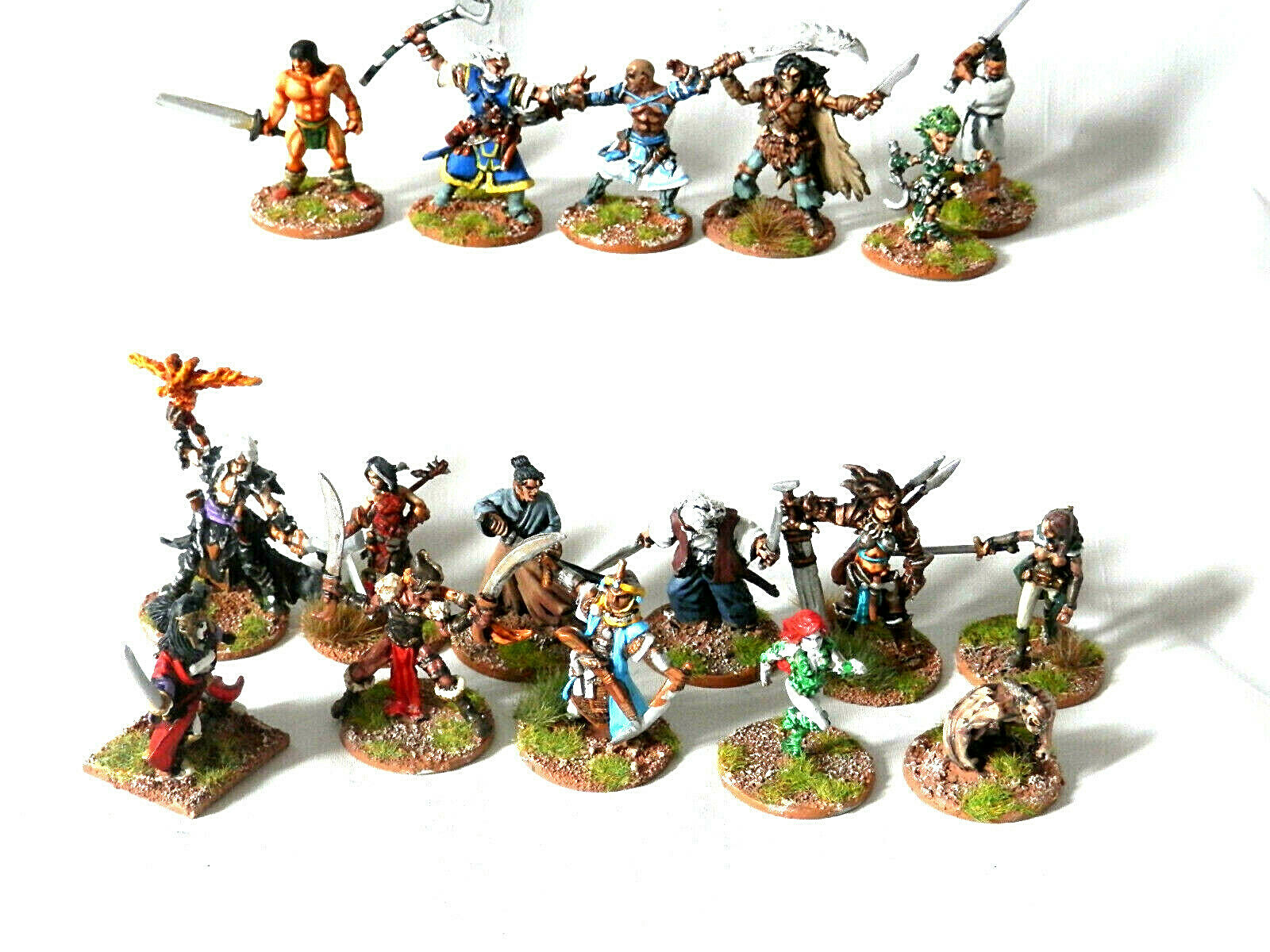 A25 REAPER / NORTHSTAR - FANTASY JOB LOT 14 X WELL PAINTED METAL MODELS ...