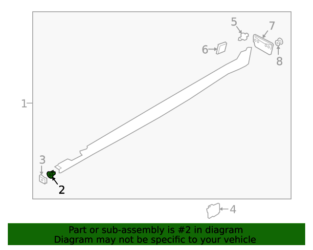 GENUINE Fender Liner Retainers for 1995-2021 Hyundai Kia OEM 8684822000 ...