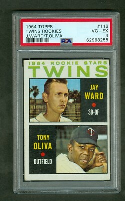 Tony Oliva 1964 Topps Rookie #116 Twins Vintage PSA 4 VGEX | eBay