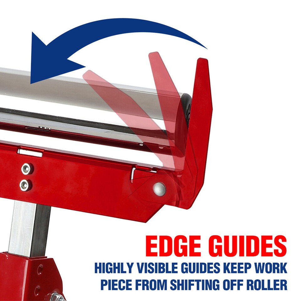 WORKPRO Folding Roller Stand Height Adjustable, Heavy Duty 250 LB Load ...