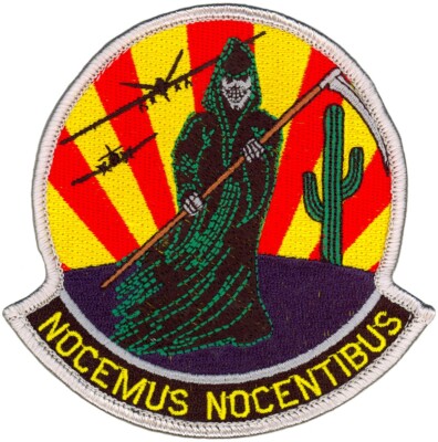 USAF 214th ATTACK GROUP – NOCEMUS NOCENTIBUS AZ ANG PATCH | eBay