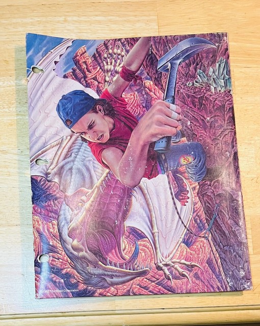 Mead No Rules Folder Portfolio Sports Panther Soccer Vintage 90s School Art 1995 for sale online ...