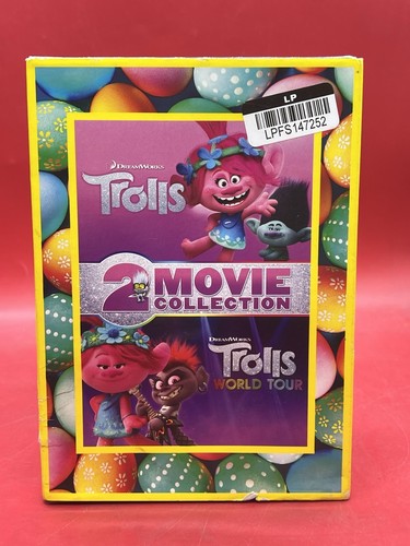 Trolls & Trolls World Tour: 2-Movie Collection (DVD) (Easter Egg) NEW/SEALED!! | eBay
