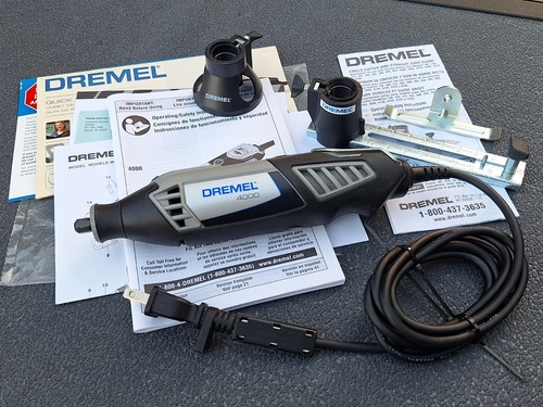 NEW Dremel 4000 Variable Speed High Performance Rotary Tool w/2 ...