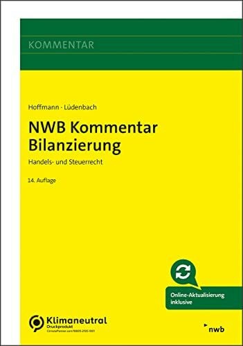 NWB Kommentar Bilanzierung: Handels- und Steuerrecht Buch NWB Verlag ...