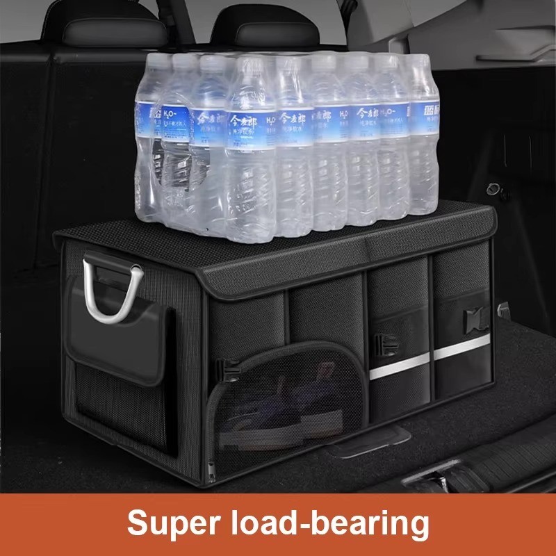 🚗 Foldable Car Trunk Organizer Box 110L Waterproof Oxford Storage Bin ...