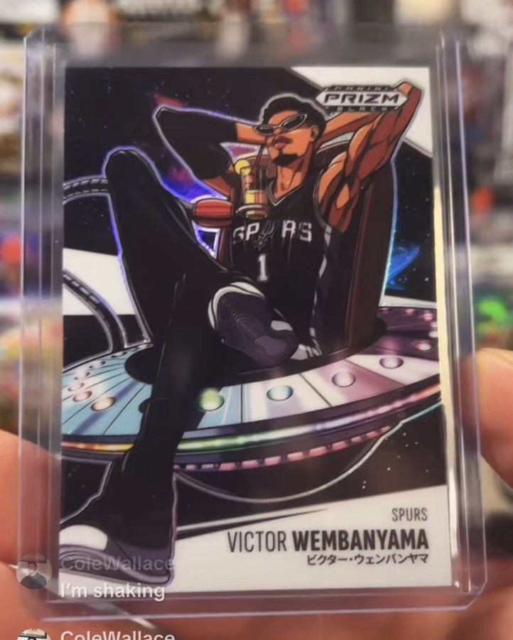 Victor Wembanyama Manga - Panini Prizm Black - Case Hit - READ DESCRIPTION | eBay