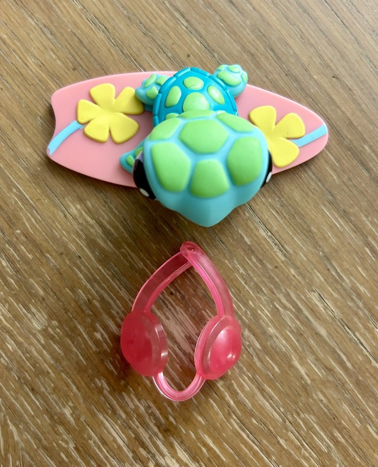 Littlest Pet Shop LPS Special Edition Sea Turtle #1325 Purple Eye Surf ...