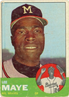1963 Topps #109 Lee Maye Poor | eBay