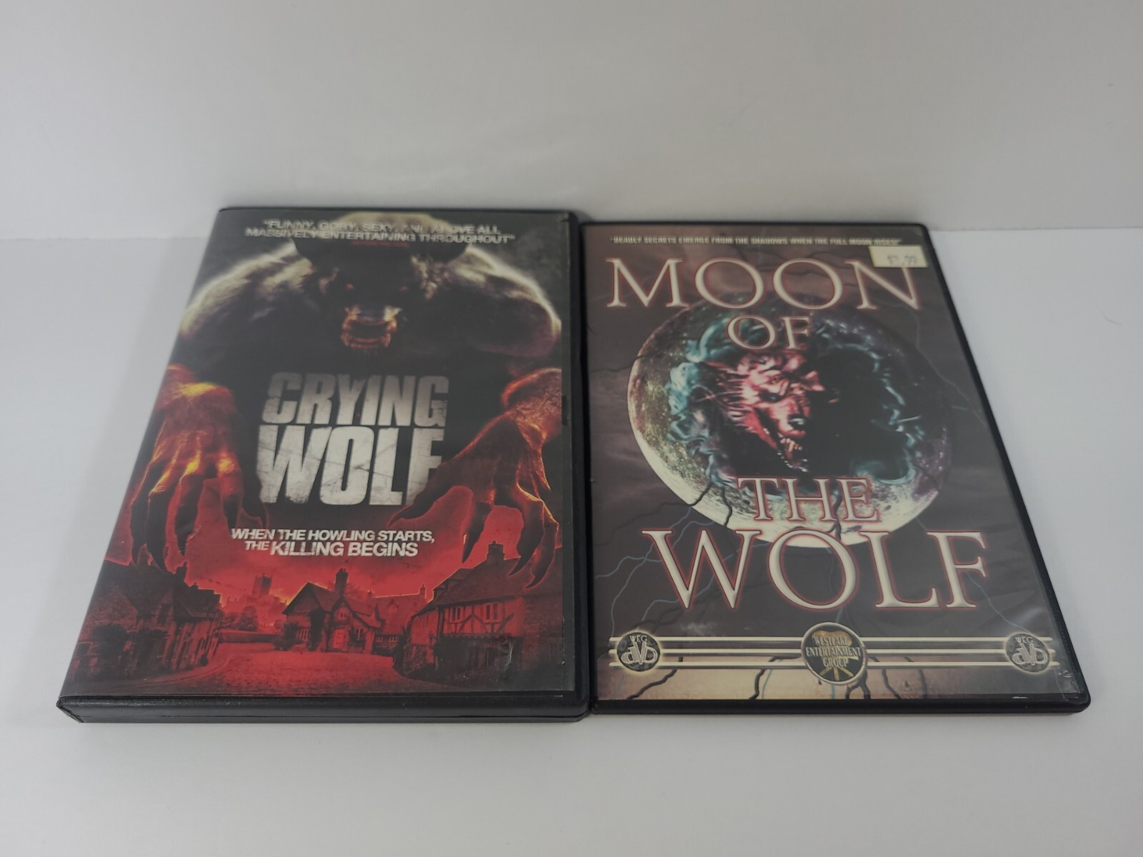 Crying Wolf +Moon Of The Wolf DVD Werewolf Horror Bundle Free Shipping ...