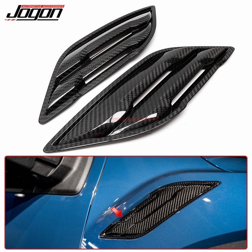 Carbon Exterior Side Body Vent Covers For Ford F150 Raptor King Ranch ...