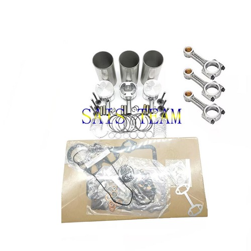 Overhaul Rebuild Kit+Connecting Rods for Kubota D1305 Engine KB23X ...