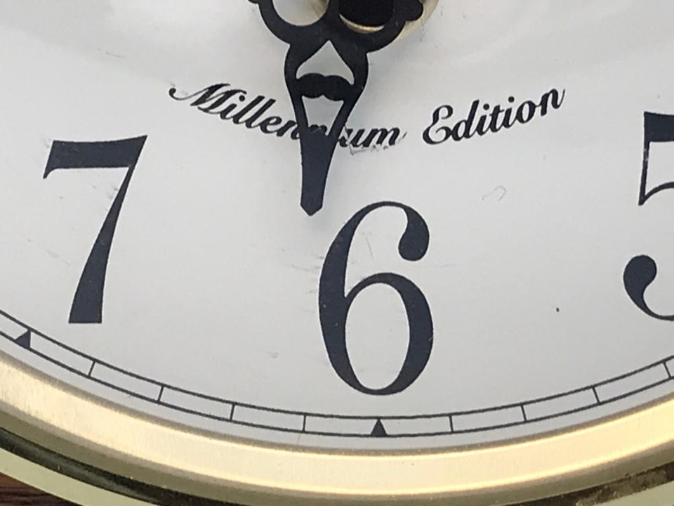 Howard Miller Dual Chime Mantel Clock 630-108 - Battery Operated Not ...