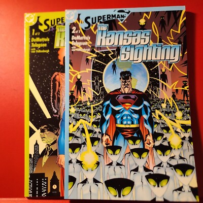 Superman the Kansas Sighting #1 and #2 2003 DC Graphic Novel VF | eBay