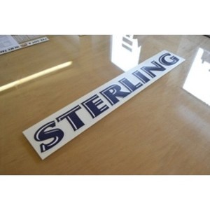 STERLING - (STYLE 5) - Caravan Name Sticker Decal Graphic - SINGLE | eBay