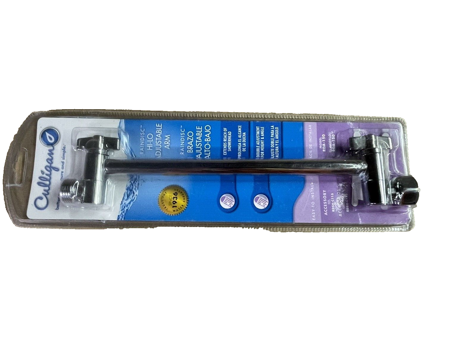 Culligan RDA-150 Chrome Finish Shower Arm 14.2 H x 4.2 W x 1.4 L in. | eBay