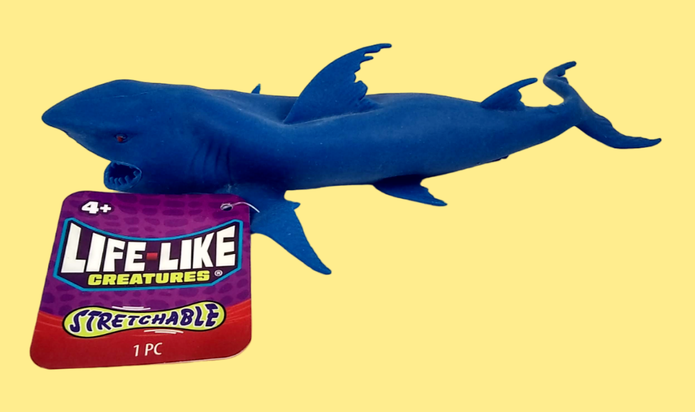 Shark Life-Like Imperial Jaru Figure Squishy Creatures Stretchable Toy ...