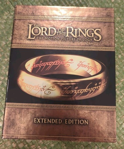 Lord Of The Rings Extended Edition Box Set Blu-Ray/DVD 2011 15-Disc Set ...