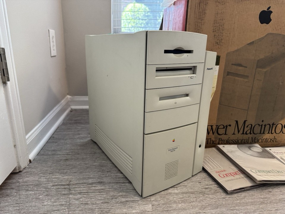 Vintage Apple Power Macintosh 8600/300 Desktop Computer M5433 IN BOX ...