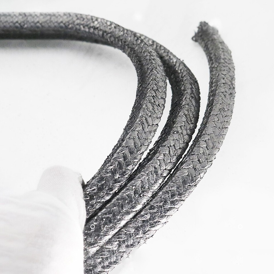 Graphite 4mm-30mm Gland Packing Graphite Seal Rope，Rope Shaft And Stem ...