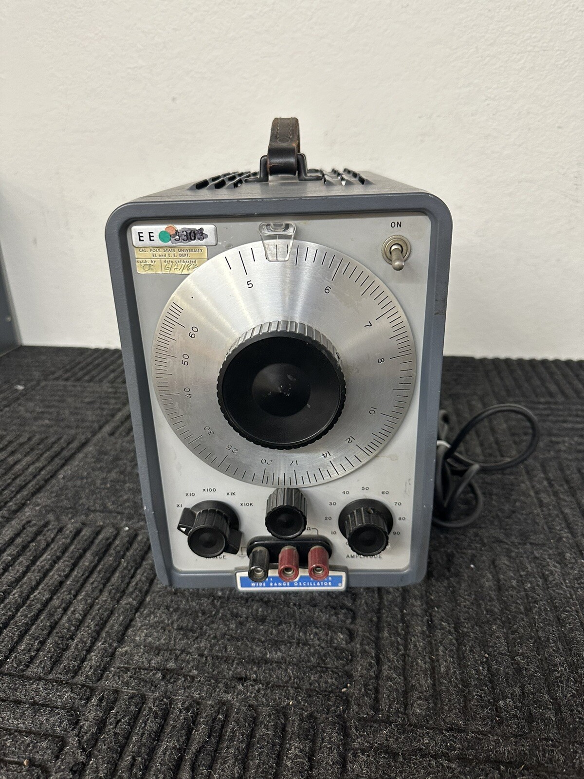 HP 200CD Wide Range Tube Oscillator Tested & Working NICE! | eBay