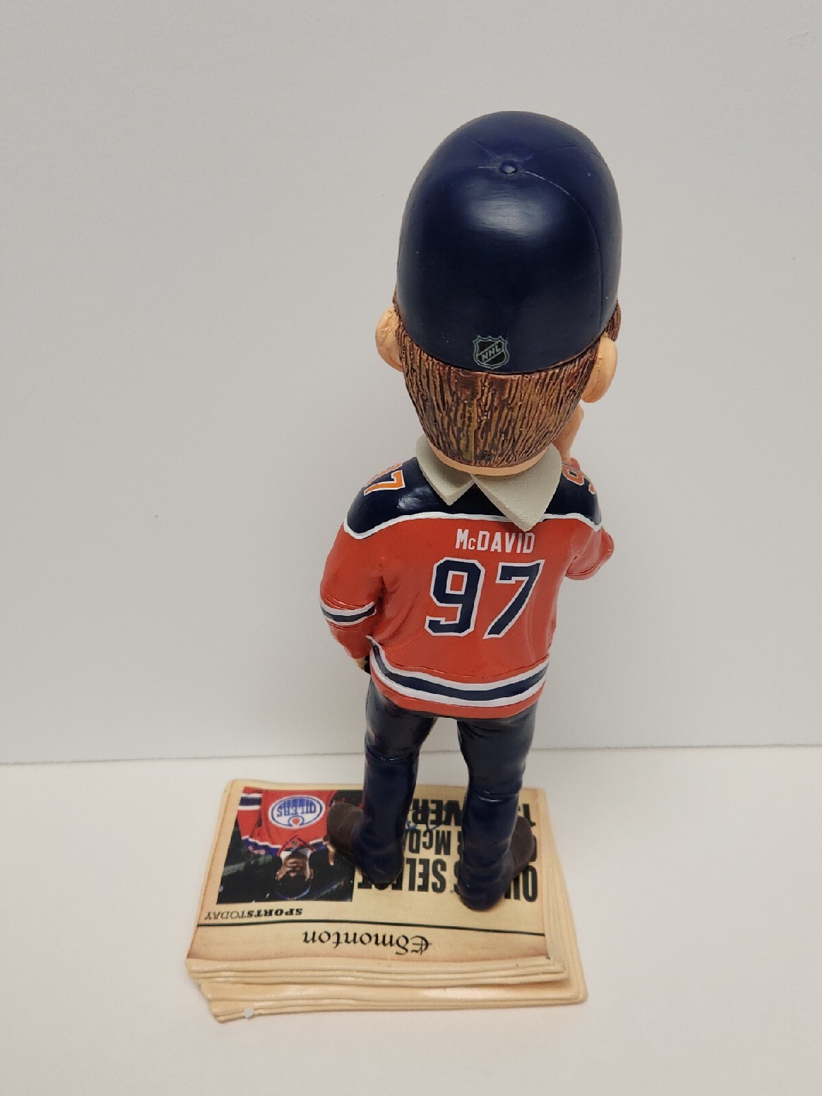 Connor McDavid NHL "Draft Day" Limited Edition Bobblehead AUTOGRAPHED ...