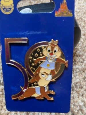 Disney Parks 2021 Disney World 50TH Anniversary Chip & Dale Pin | eBay