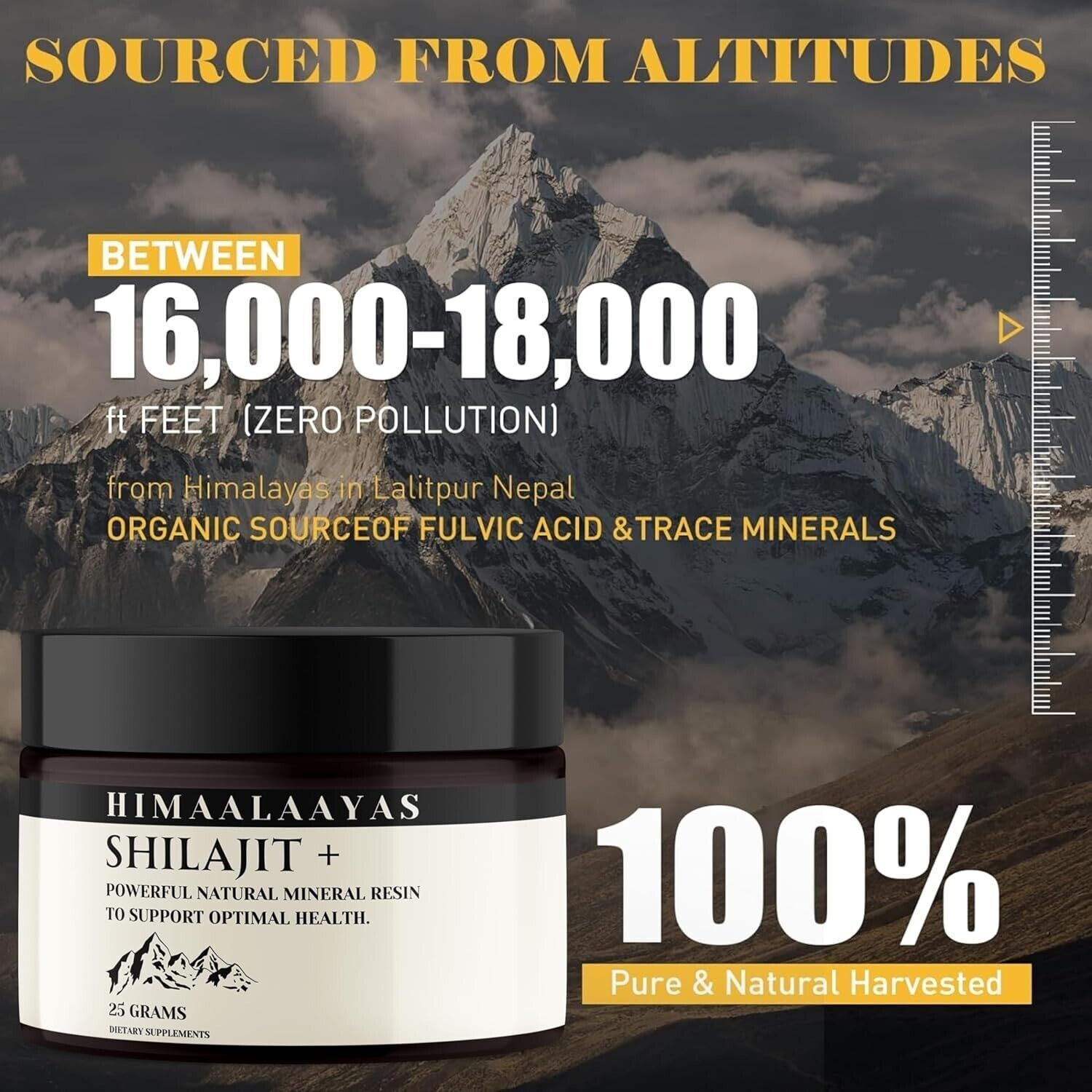 Pure 100% Himalayan Shilajit, Soft Resin, Organic, Extremely Potent ...
